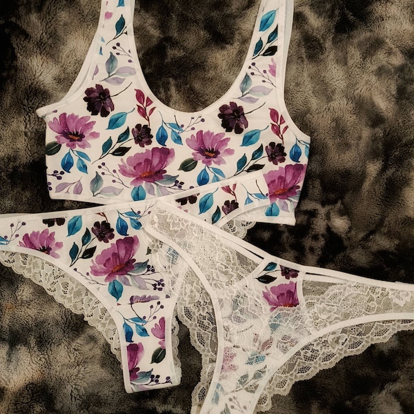 Arielle Tanga Panties Sewing Pattern PDF Instant Download - Evie La ...