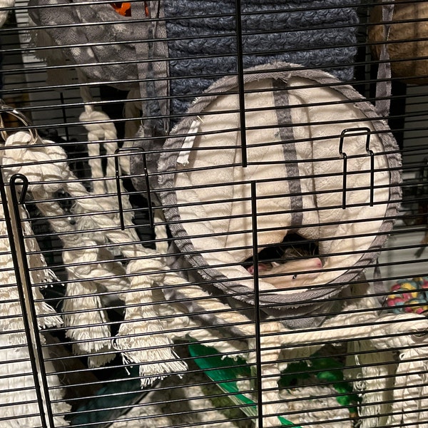 Pet Cargo Net for Cage Pet Rat Toy Accessories, Climbing Net, Fall ...