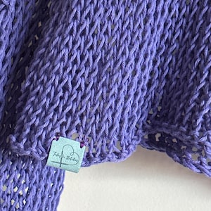 Personalized Crochet Labels Customized Handmade Tags Natural - Etsy