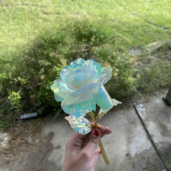 FFXIV Elpis Glow in the Dark Holographic Flower, FF14 Endwalker ...