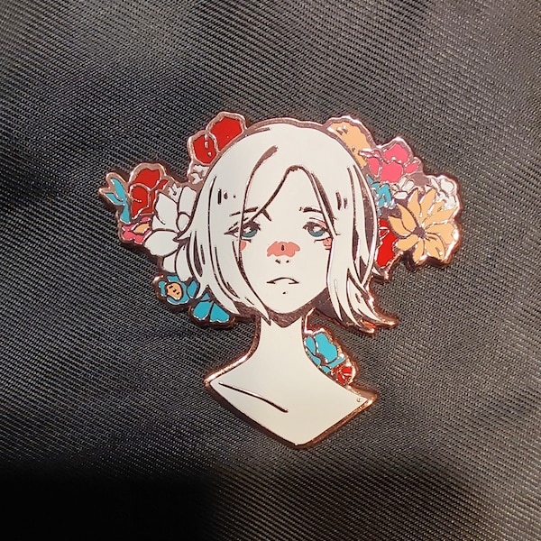 Original | Mateo (blue) Enamel Pin | June 2023 Patreon Exclusive - Etsy