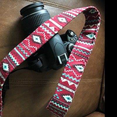 American Flag Camera Strap, US Flag Strap, Canon or Nikon Strap With ...