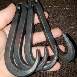 Hand Forged Curtain Rod Bracket Curtain Rod Hook Curtain Rod - Etsy