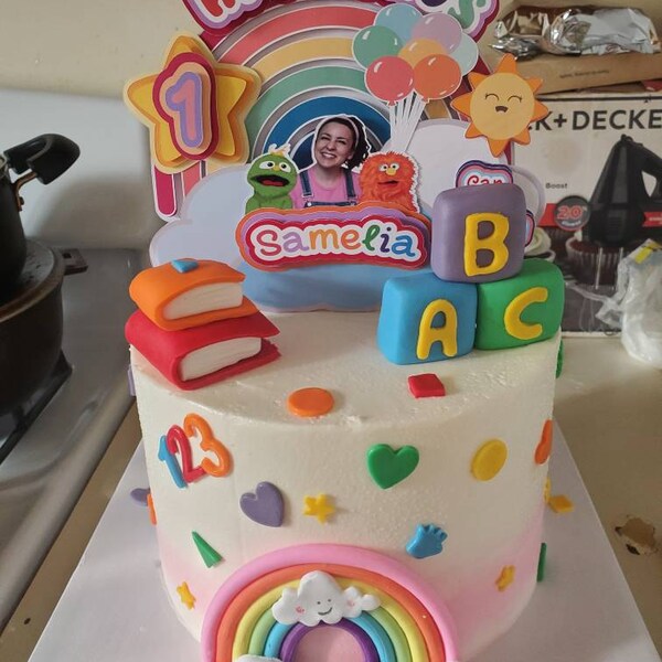 Ms Rachel Cake Topper/ms Rachel Inspired Cake Topper/ Custom Cake ...