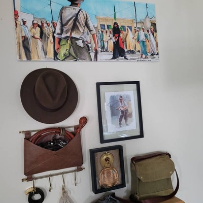 Indiana Jones Cairo Swordsman 5x11 Poster Print by Jim Ferguson - Etsy