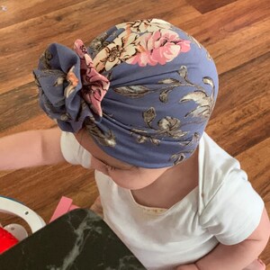 Turban Pdf Pattern Rose Turban for Baby and Kids Kids Pdf Sewing ...