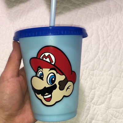 Super Mario Bros Cup Mario Kids Cup Mario and Luigi Super Mario ...