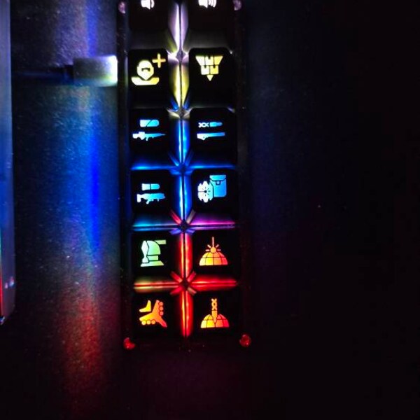 Helldivers 2 Keycap Set, Backlit (4) - Etsy UK