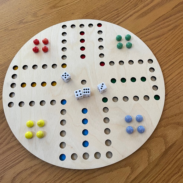 Aggravation Board Game Including Marbles and Dice - Etsy