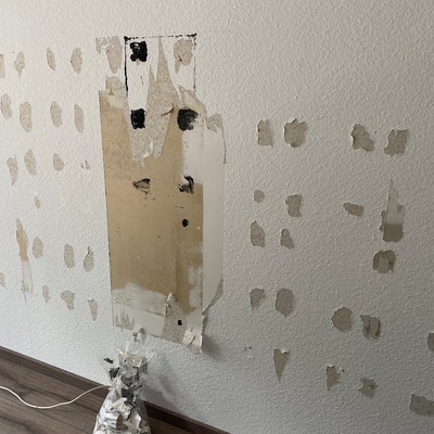 Wall Cushion Woven Fabric Cream 30x30 Upholstered Headboard Bed Wall ...