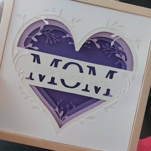 3D Custom Map Shadow Box, City Map 3D SVG, Personalized Map, Layered ...