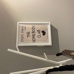 Custom Guest Check Art Print Preppy Wall Art Dripping Paint - Etsy