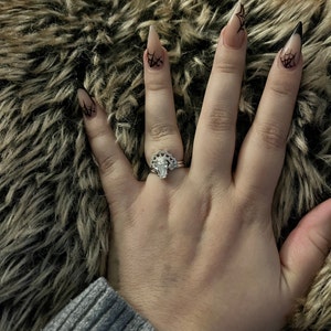 Together Forever Rings/gothic Engagement Rings/punk Wedding Rings ...