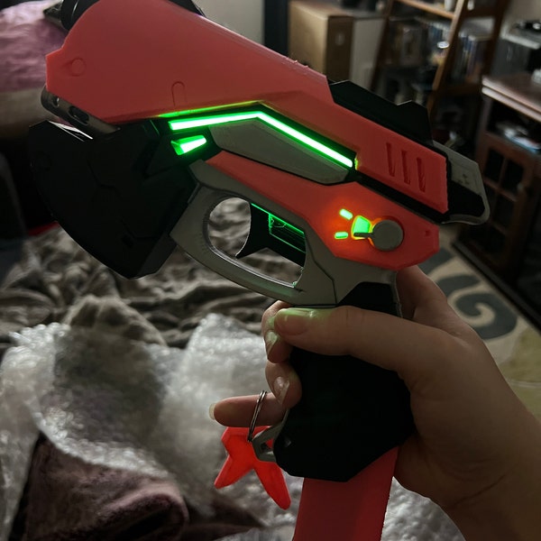 Overwatch DVA Gun and Headset for Cosplay Costume D.va Weapon Game ...