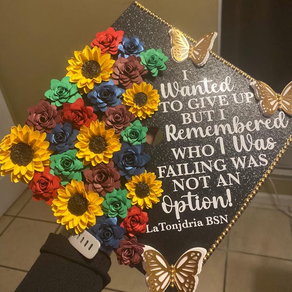 Custom Graduation Cap - Etsy