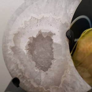 Pink Amethyst Geode Slab With Yellow & Pink Druzy 18 - Etsy