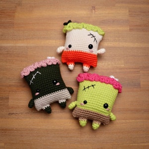 Amigurumi Zombie Crochet Pattern. Pocket Monster Zombie. Halloween ...