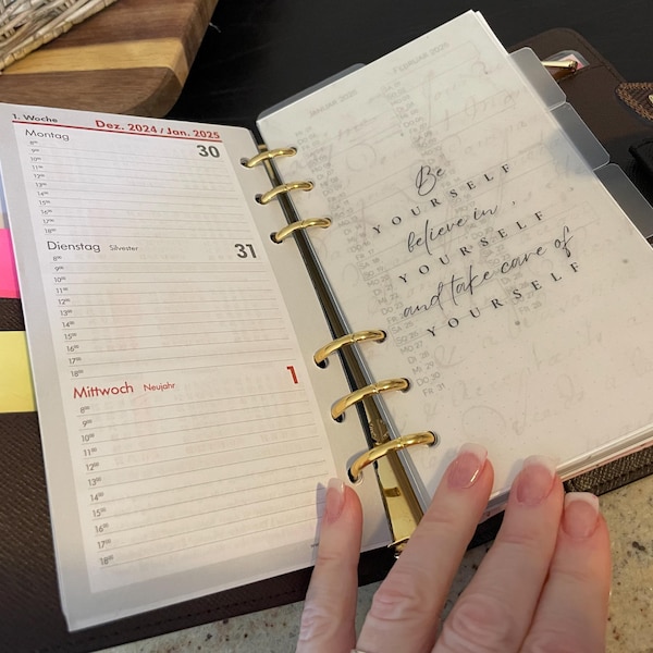 Set of 3 Planner Information Journaling Cards for All Planners Medical ...