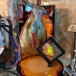 Yellow Mind Stone Raw Infinity Stones INDIVIDUAL Infinity Gauntlet ...