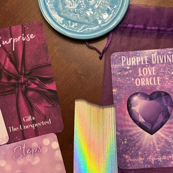 Purple Divine Love Oracle - Etsy