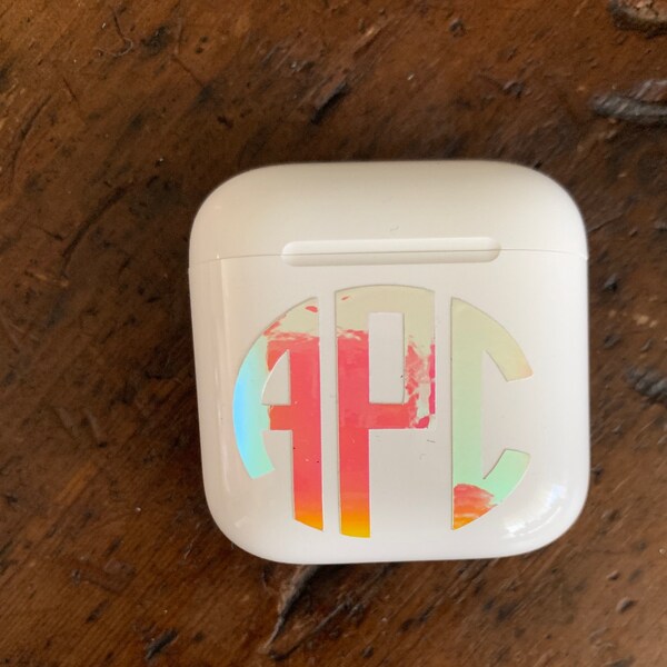 Mini AirPod Personalized Decal • Mini Decal for Airpods, Iphone, Meter ...