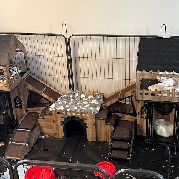 COLONY Rabbit House, Large Rabbits House, Rabbit House, Rabbit Bed ...