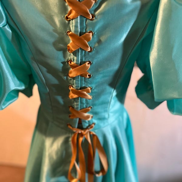 Satin Ribbon Corset Lacing, Lacing for Stays and Corsets, Double Sided ...