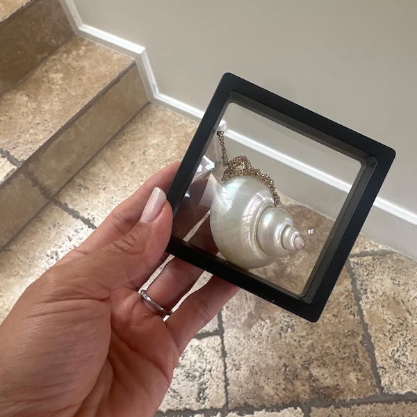 Mermaid Core Seashell Ring, Real Sea Shell Ring, Adjustable Summer ...