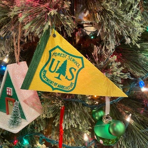 Smokey Bear Banner Officially Licensed Handmade Felt Flag - Etsy