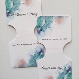 Kraft & White Lace Personalized Tear off Hang Tags D00085-03 | Etsy