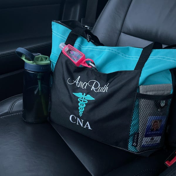Custom Nurse Bag RN Bag Custom CNA Bag Nursing Tote Bag LPN Gifts Bsn ...