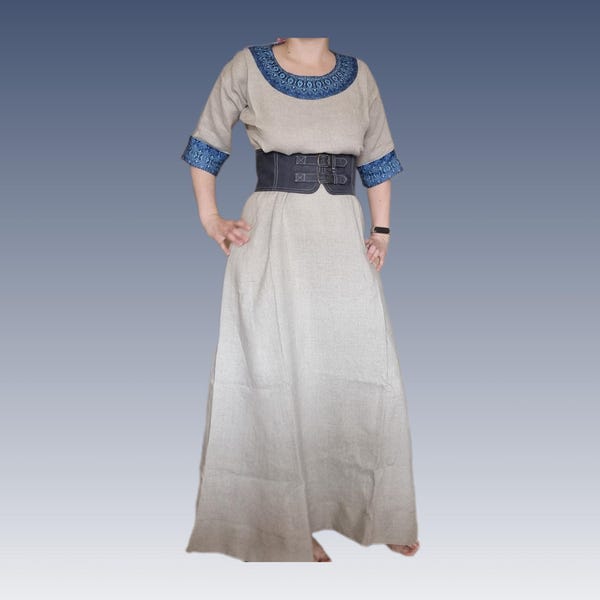 Early Medieval Scandinavian Viking Hedeby Wool Tunic for Viking Man and ...