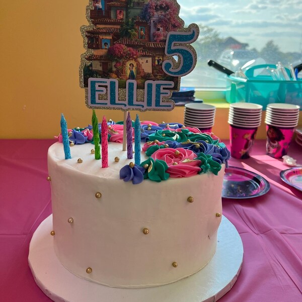 Encanto Cake Topper With Name and Age Birthday Decor - Etsy