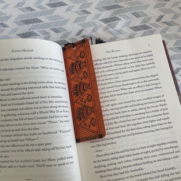 Handmade Bookmarks Artistic Bookmarks Indian Art Bookmarks Madhubani ...
