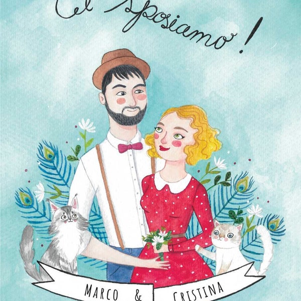 Custom Family Tree Painting, Genealogy Family Portrait Artwork, Digital ...