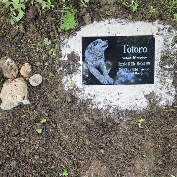 Personalized Memorial Stone for Loved Ones | Grave Marker, Burial ...