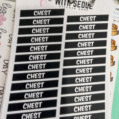 Planner Sticker Wallet - Etsy