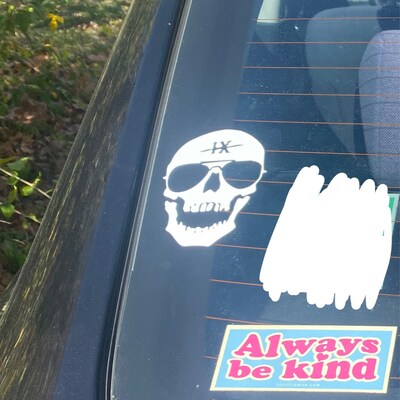 Gideon the Ninth Skull Decal - Etsy