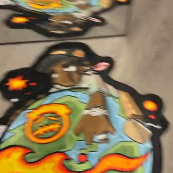 Travis Scott, Cactus Jack, Astroworld, Washable, Area Runner Rugs ...