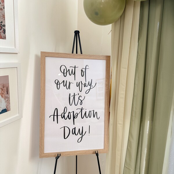 Adoption Announcement Digital Download, Personalized Adoption Day ...