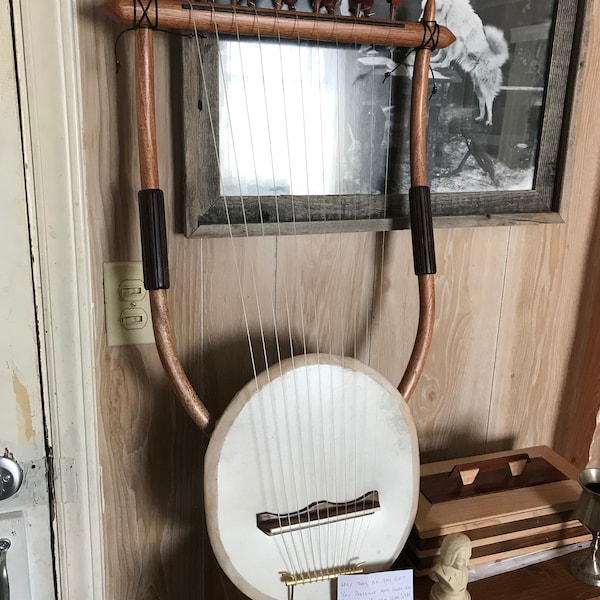 Cithara of the Golden Age Ancient Greek Cithara 7 or 9 Strings Top ...