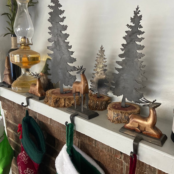 Rustic Evergreen Tree - Etsy