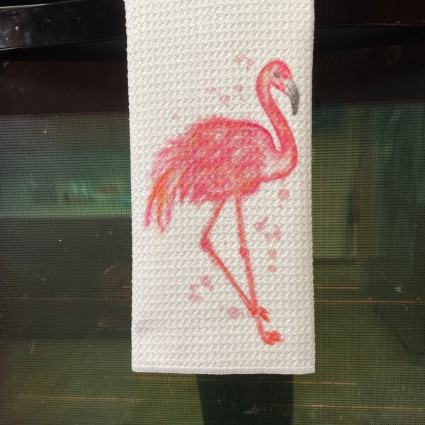 Flamingo Kitchen Towels, New Home Gift for Best Friend, Flamingo Gifts ...