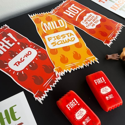 Taco Sauce Packets, Hot Sauce Svg Without Sayings, Taco Svg, Hot Sauce ...