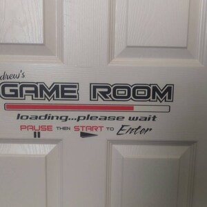 Gamer Wall Vinyl Decal, Game Room Decal, Video Game Wall Art ...