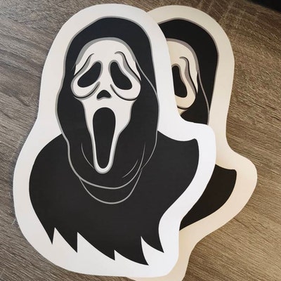 Ghostface Banner Ghostface Mask Ghostface Party Supplies - Etsy Canada