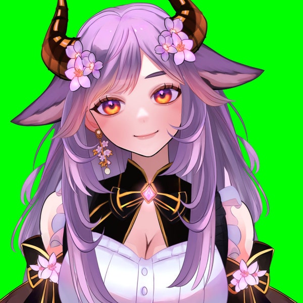 Live2d Vtuber Model for Commercial Use! Taurus the Zodiac Vtuber (ready ...