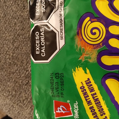 Ruffles Mega Crunch Salsa Roja Sabritas Mexican Chips, 5 BAGS 55 G - Etsy