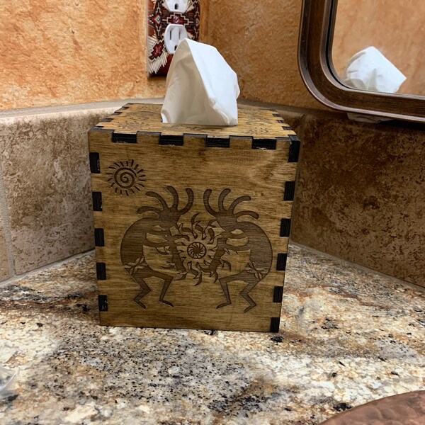 Southwestern Styled Tissue Box - Etsy
