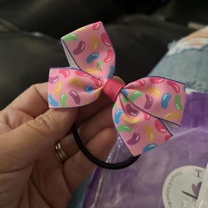 Checkered Flag Racing Ponytail Streamer you Choose Solid Bow Color ...